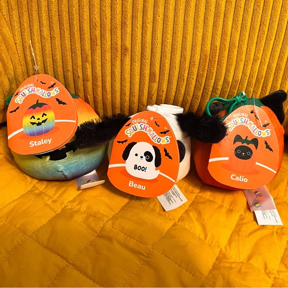 Squishmallows | Accessories | Halloween Squishmallow Clips Fall 222 ...